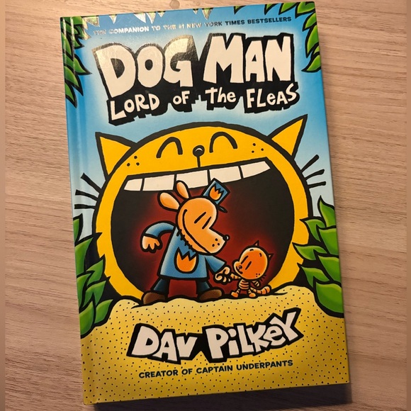 Dog Man | Other | Dog Man Lord Of The Fleas By Dav Pilkey | Poshmark